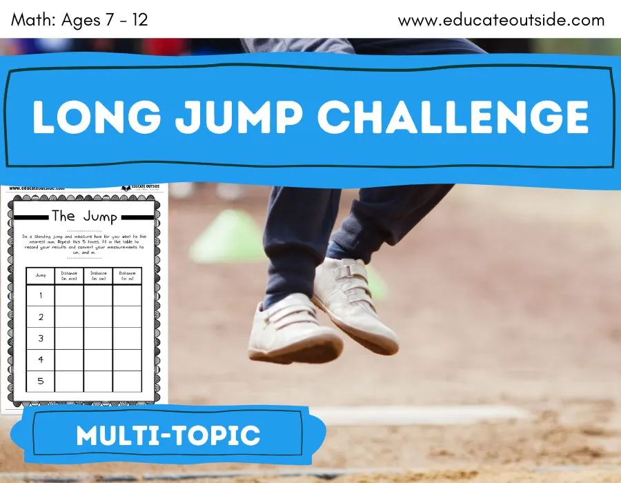 Outdoor Math Investigation | The Long Jump Challenge