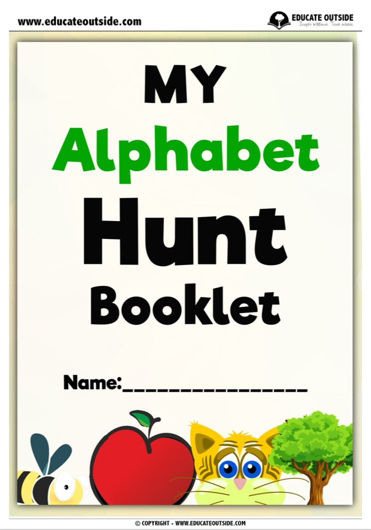 Letters and Sounds: Alphabet Hunt - Educate Outside - Outdoor Lesson ...