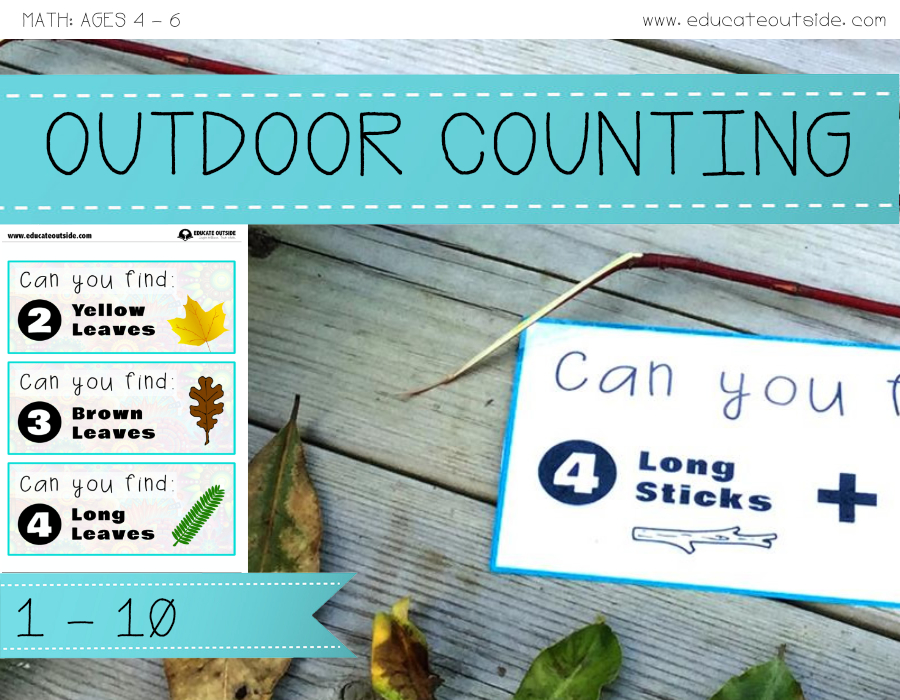 Numbers 1-10: Outdoor Counting and Simple Addition - Educate Outside ...