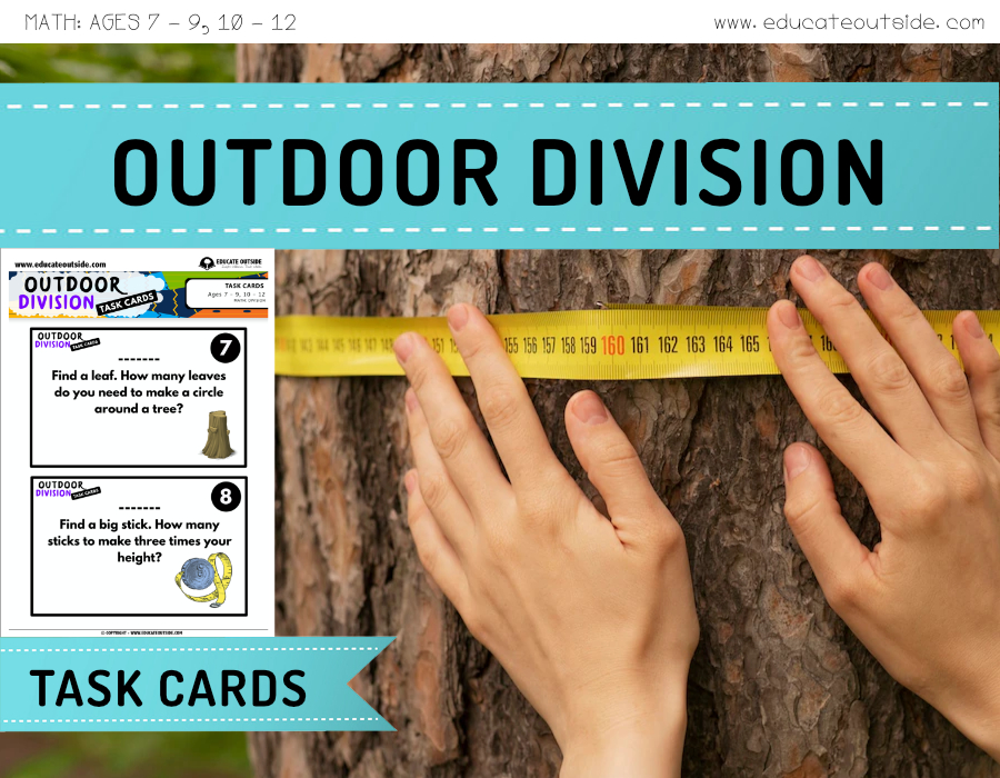 Division Word Problems | Outdoor Math