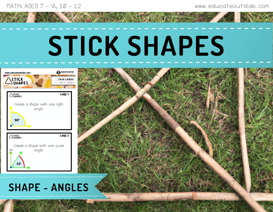 Outdoor Geometry Lesson | Angles Task Cards