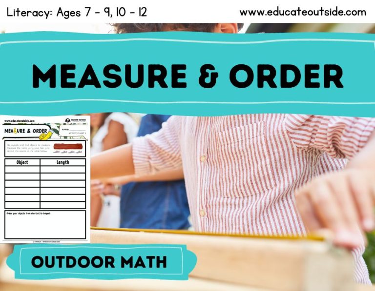 Shape, Space and Measure: 6 Easy Outdoor Lessons to Take Maths Outside ...