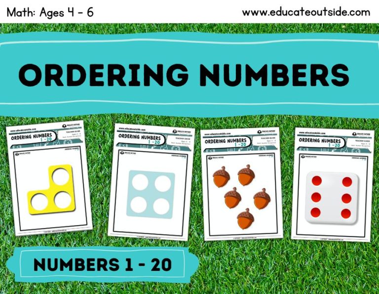 0 to 10 Number Line | Nature Themed | Free Download