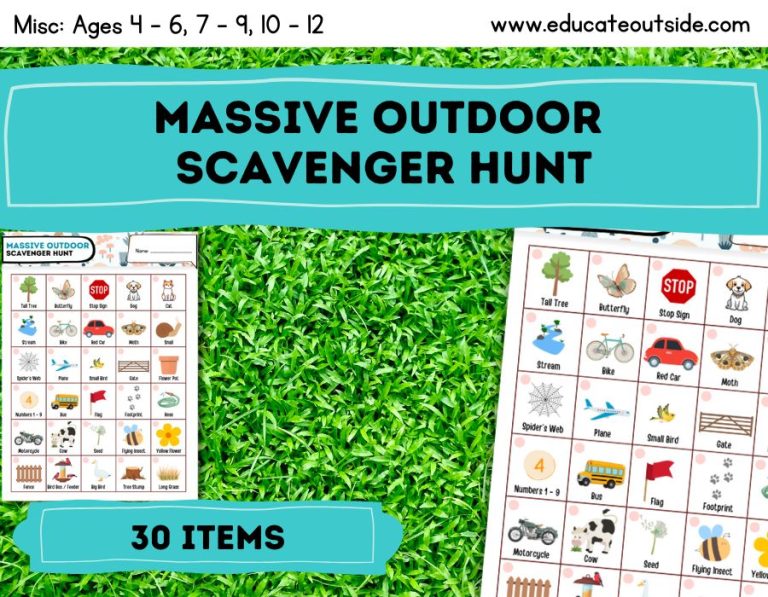 Fun Outdoor Activities for Kids This Summer: Scavenger Hunts, Photo ...